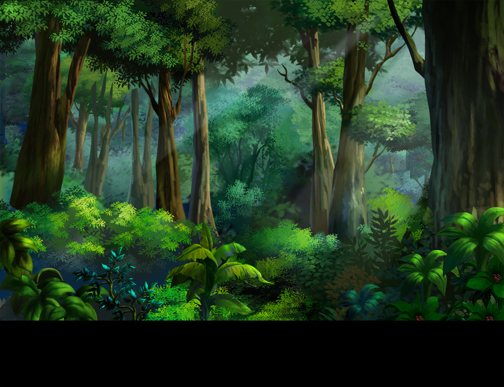 2d Jungle Background