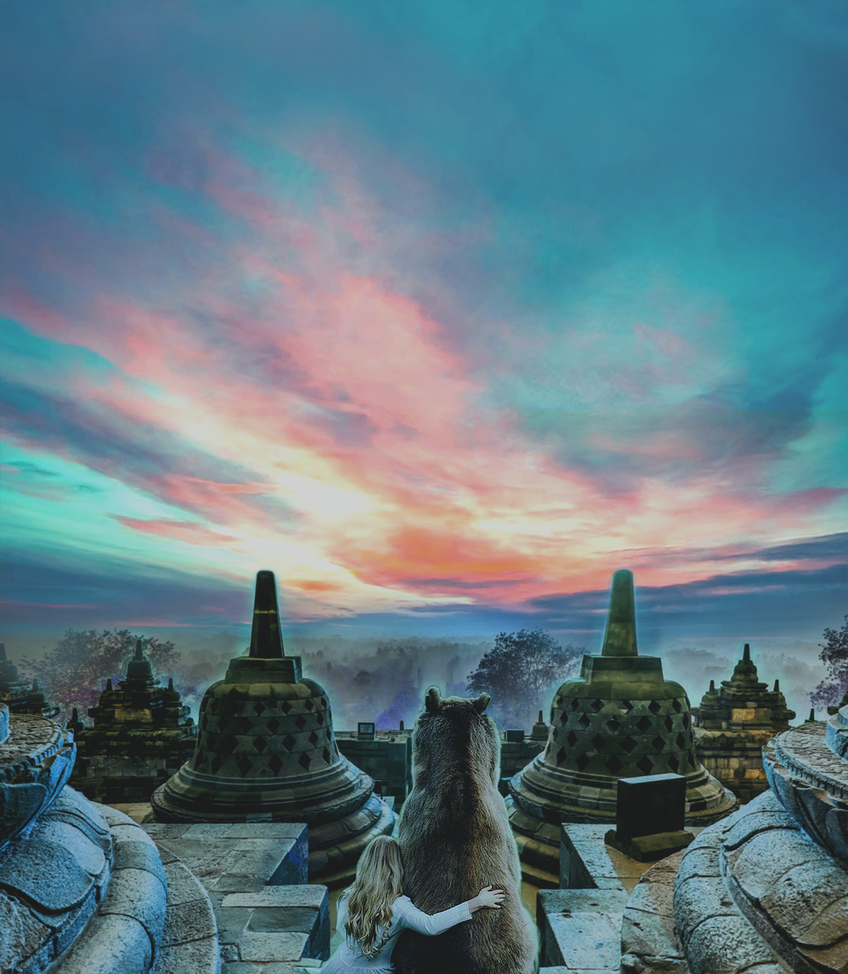 ArtStation - Borobudur Temple