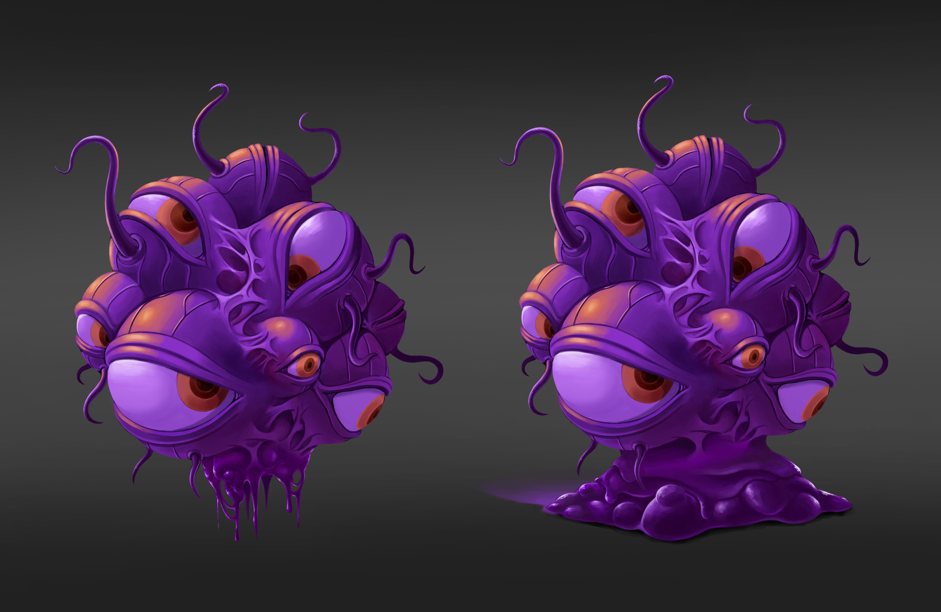 ArtStation - eyeball monster