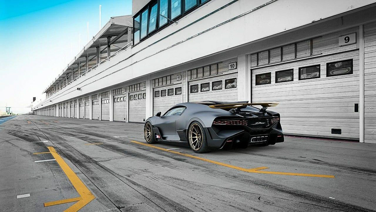Dany Bullet - 2019 Bugatti Divo / Realistic 3D Rendering