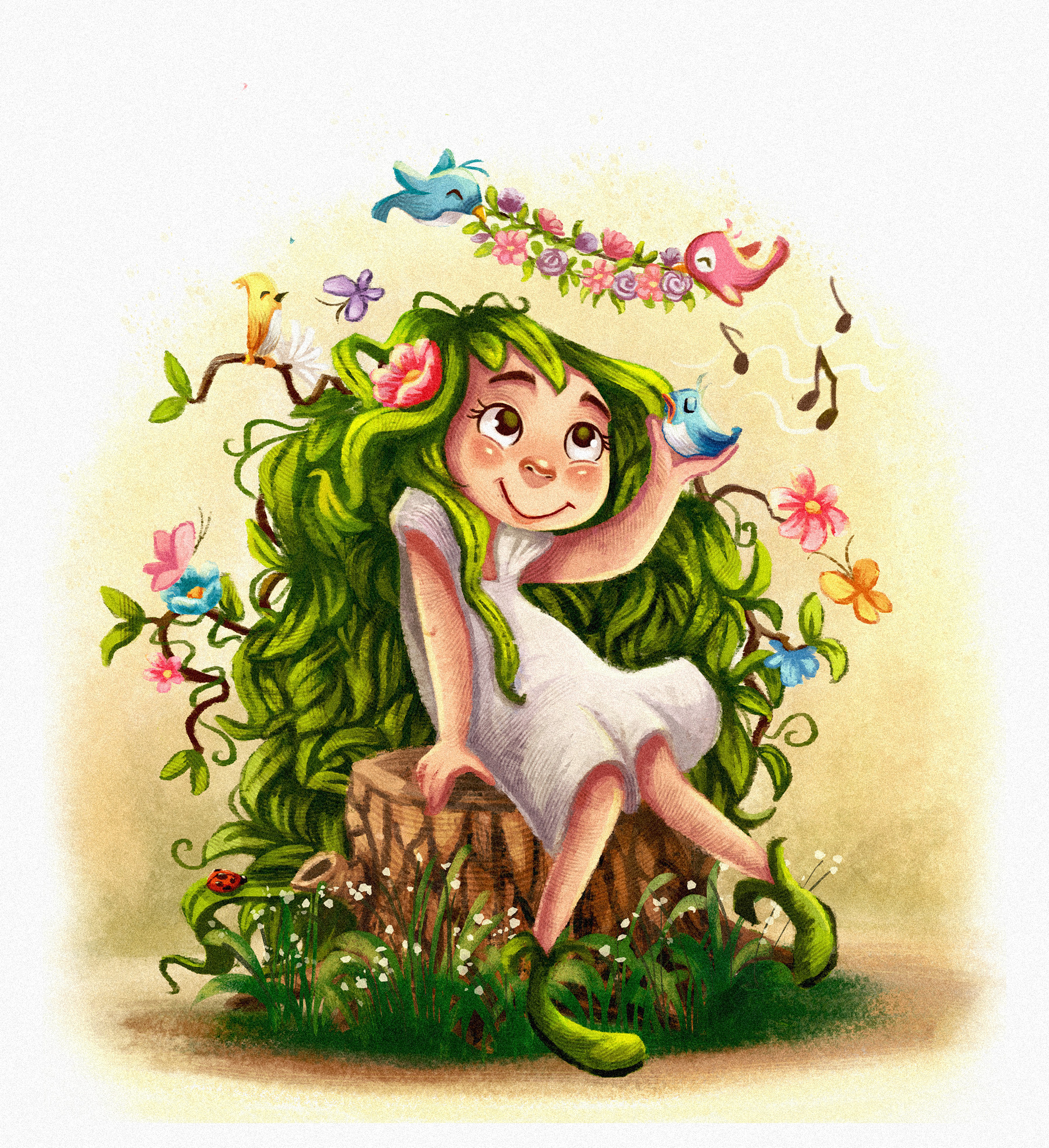 ArtStation - Forest Princess