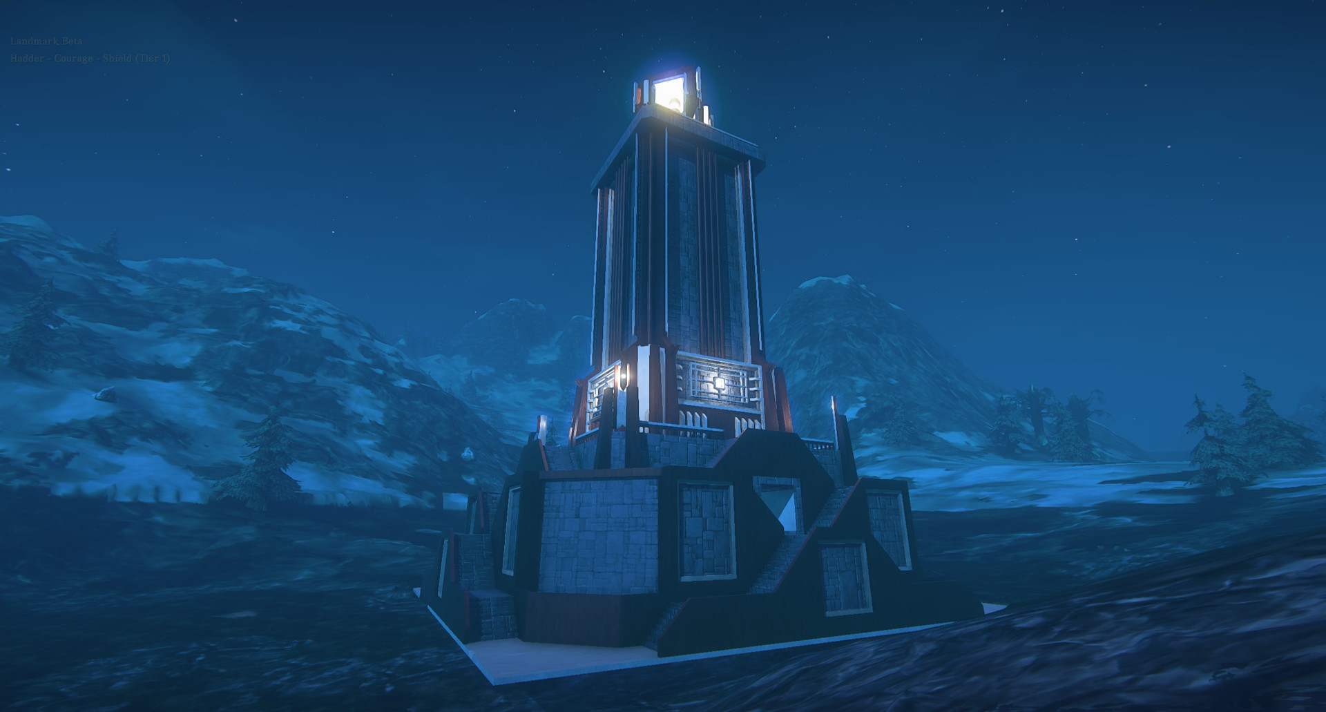 ArtStation - Futuristic Lighthouse for EQN Landmark