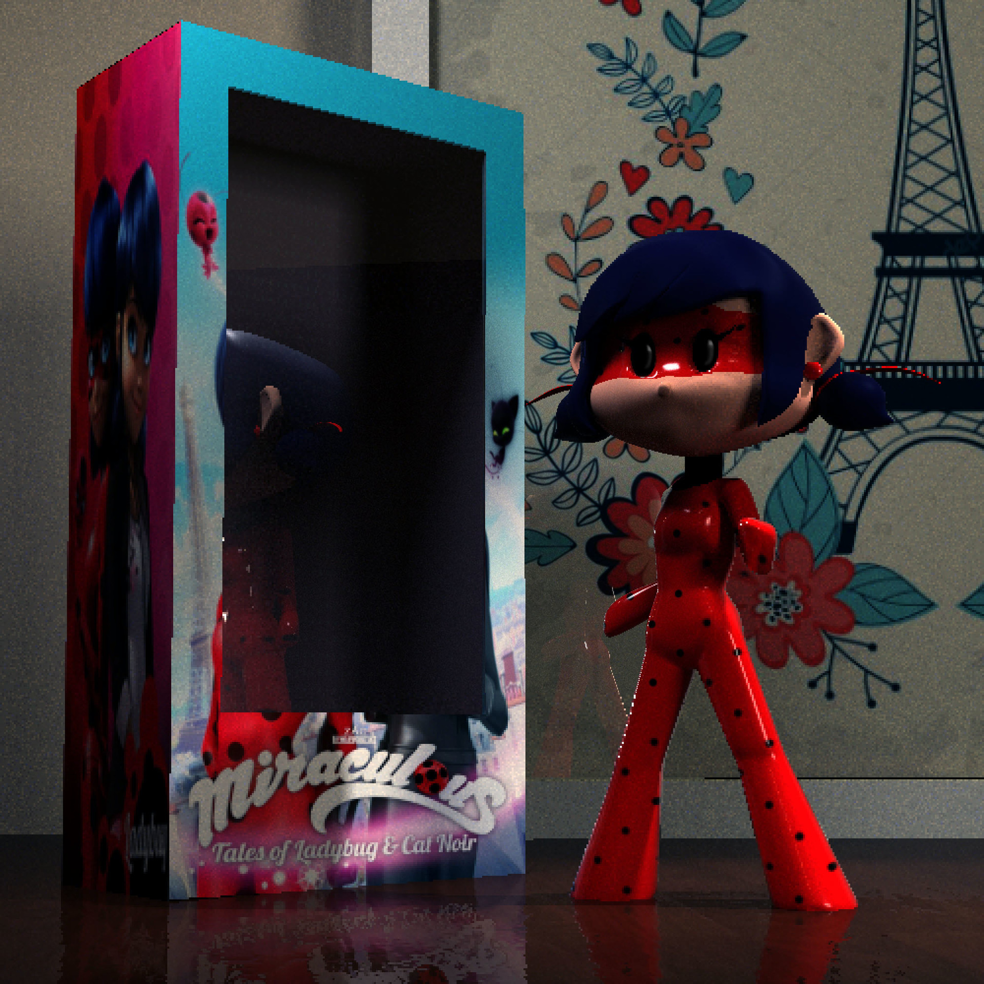 ArtStation - ladybug toy