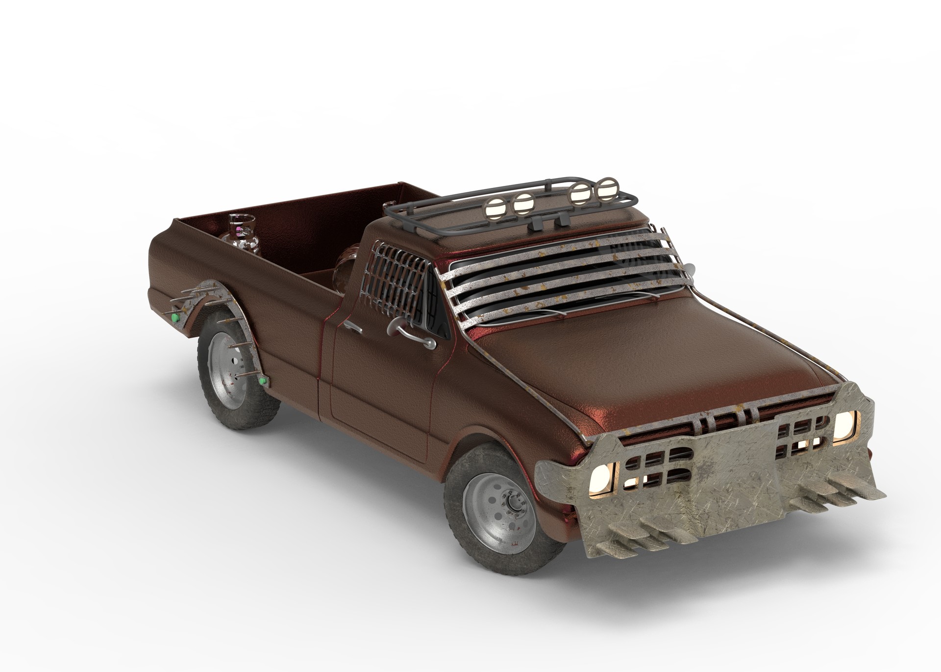 Zombie Apocalypse Pick Up Truck