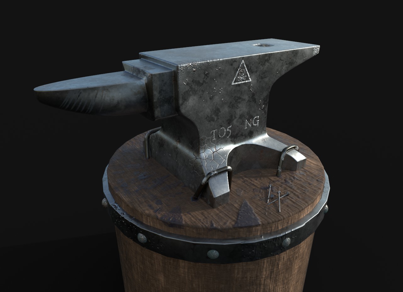 ArtStation - Old anvil
