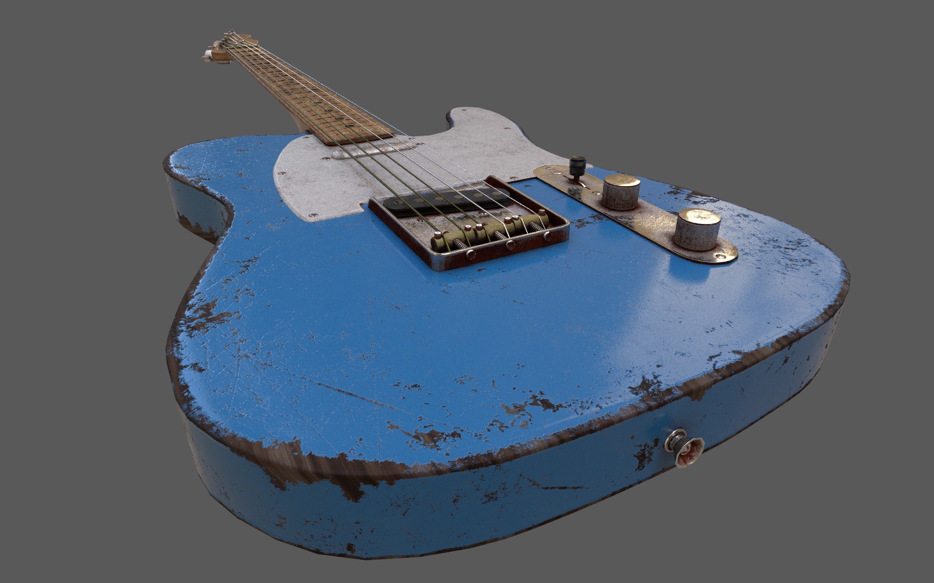 ArtStation - Telecaster Heavy Relic