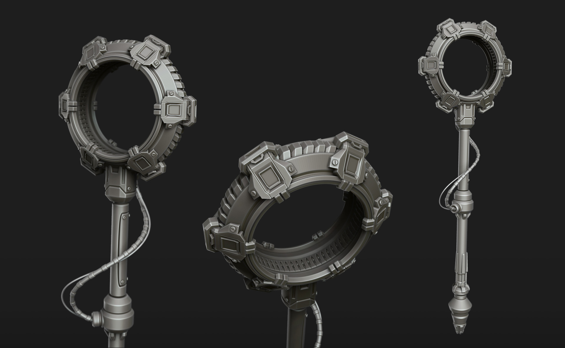 ArtStation - Sci-fi staff