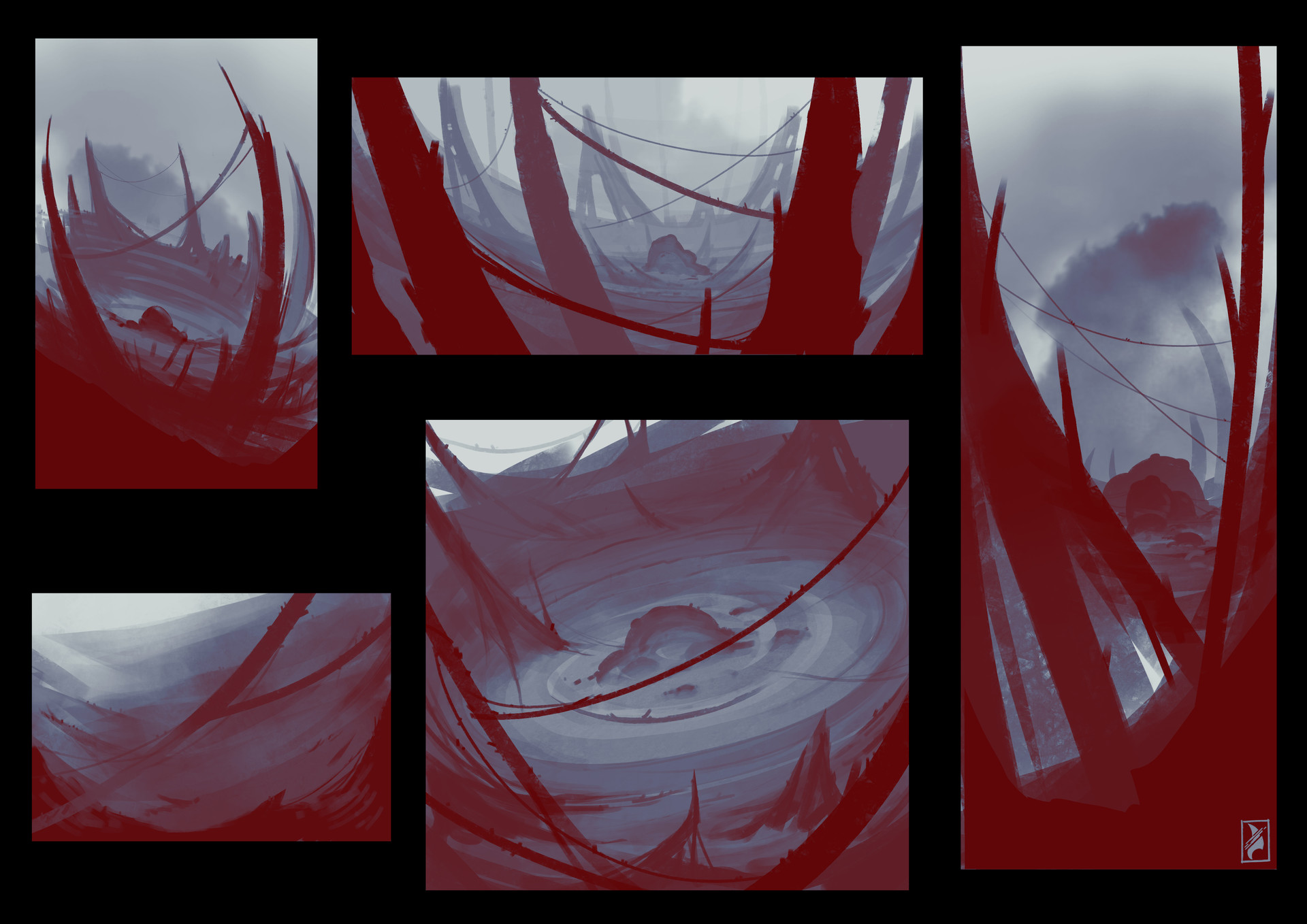 ArtStation - Mood paintings