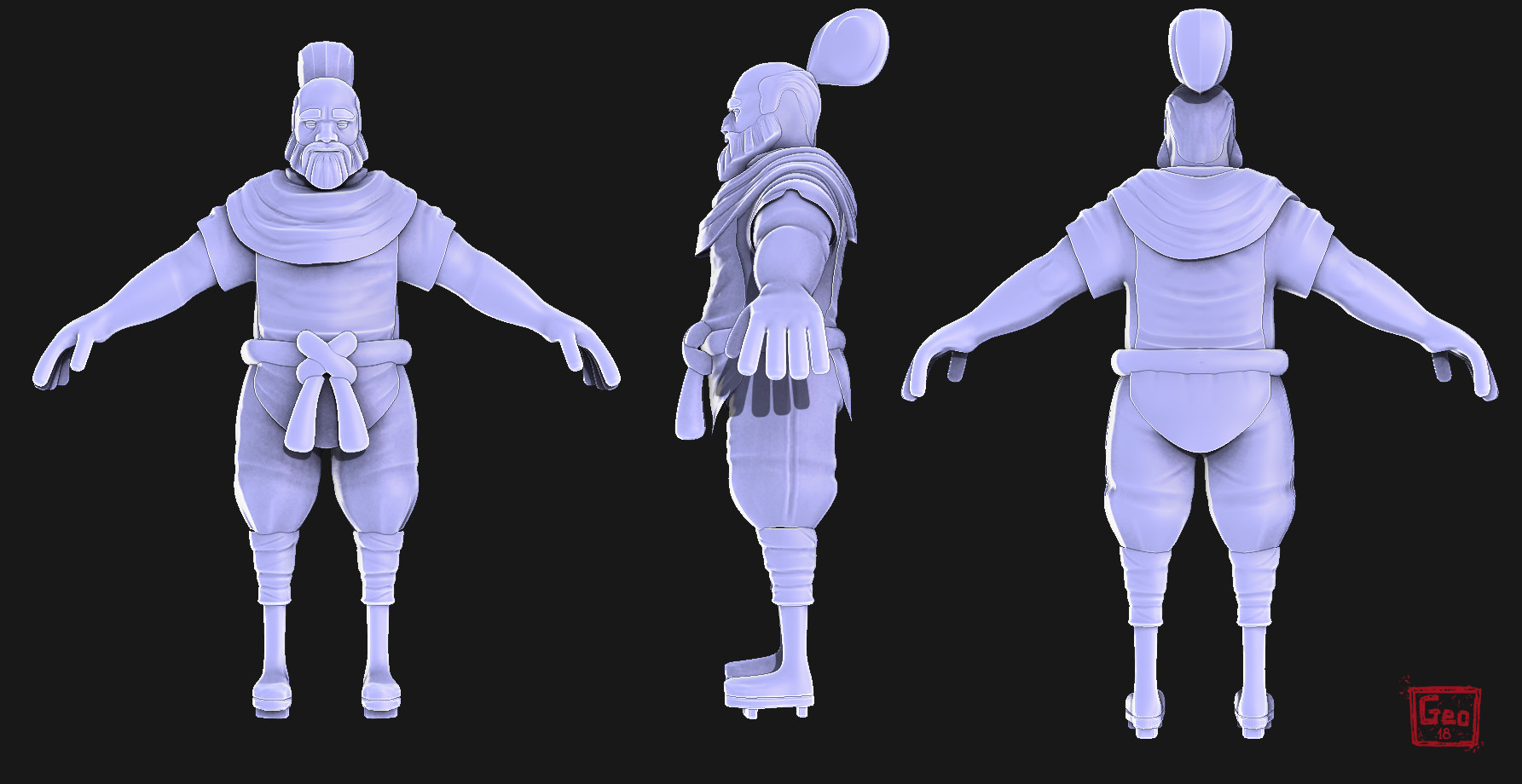 ArtStation - Character design Old Guy