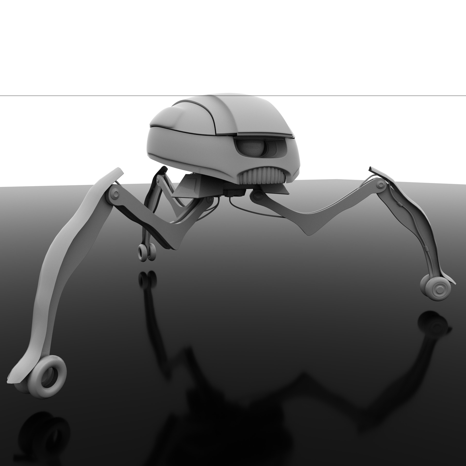 ArtStation - Three-leg robot