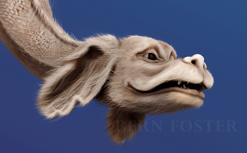 Bern Foster - Falkor (v.2) from The Neverending Story Sculpted with Zbrush