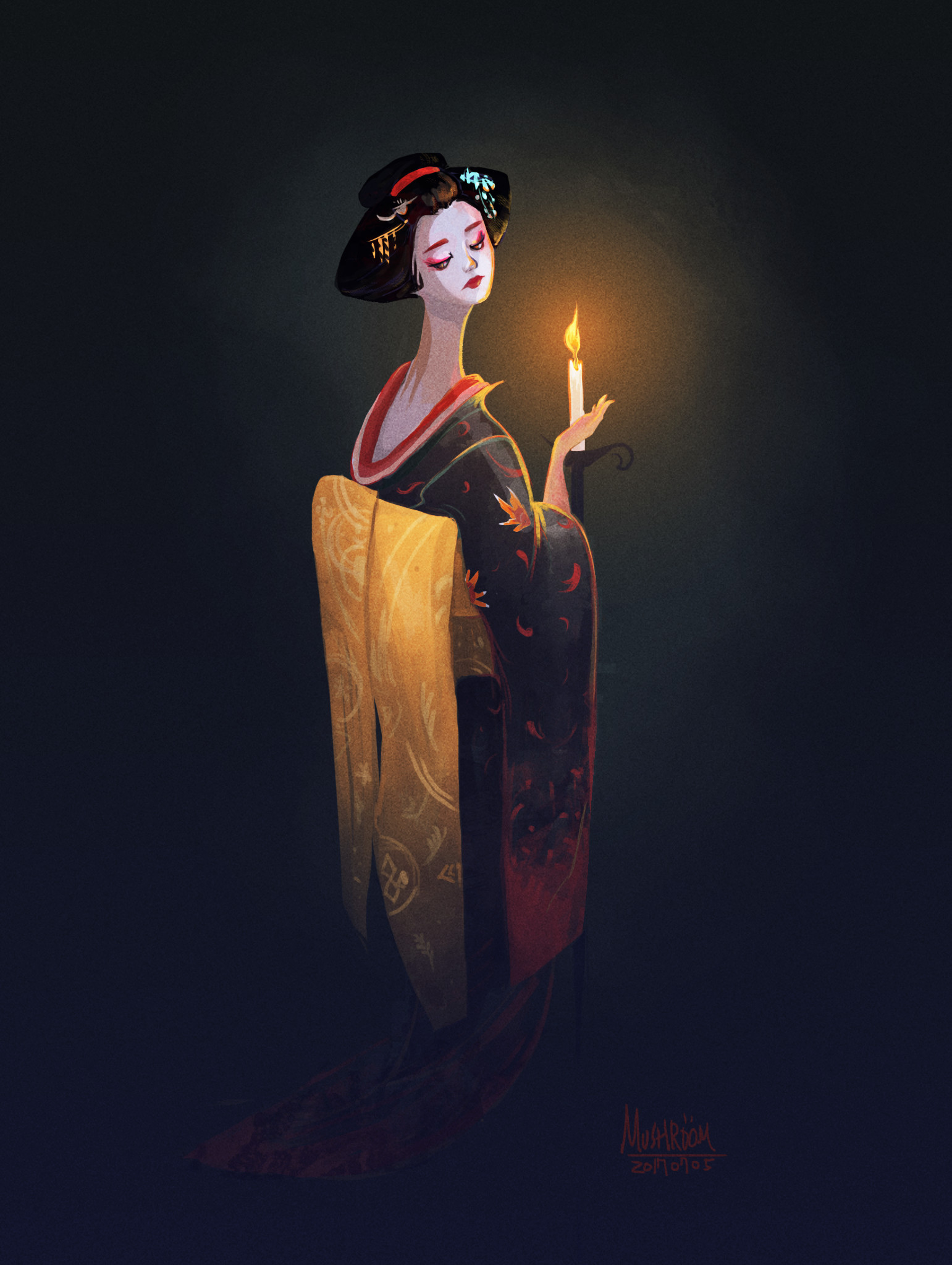 ArtStation - Geisha