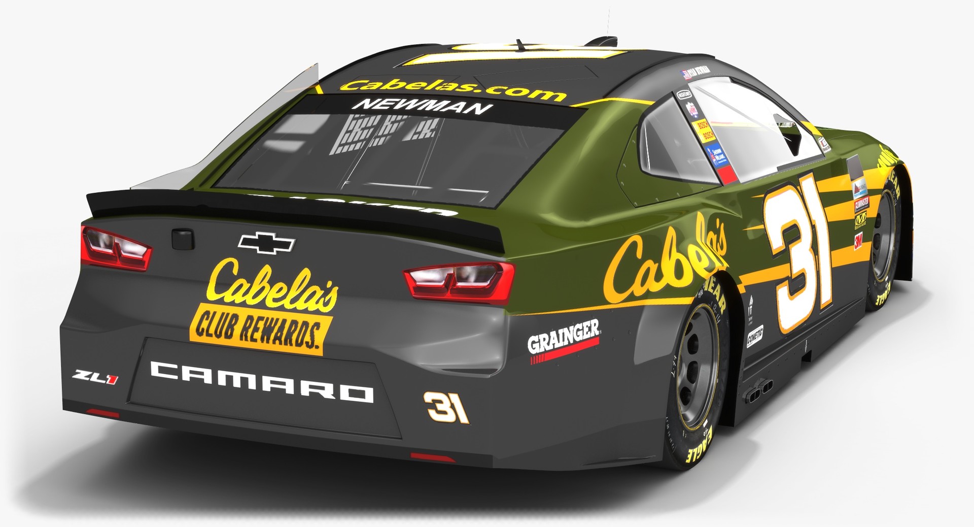 OpticalDreamSoft - Richard Childress Racing #31 Nascar Season 2018 3D model