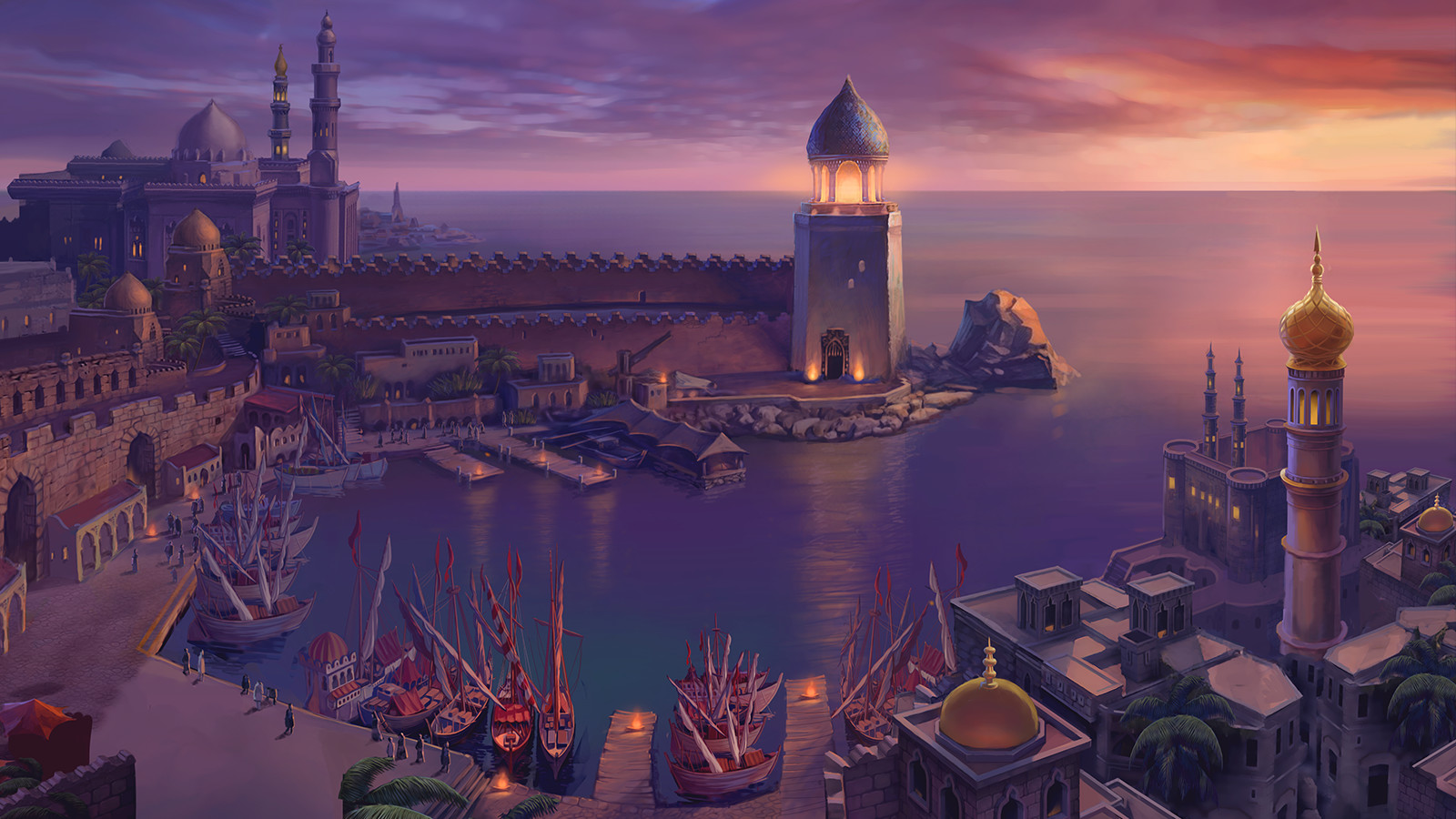 ArtStation - Sinbad Backgrounds