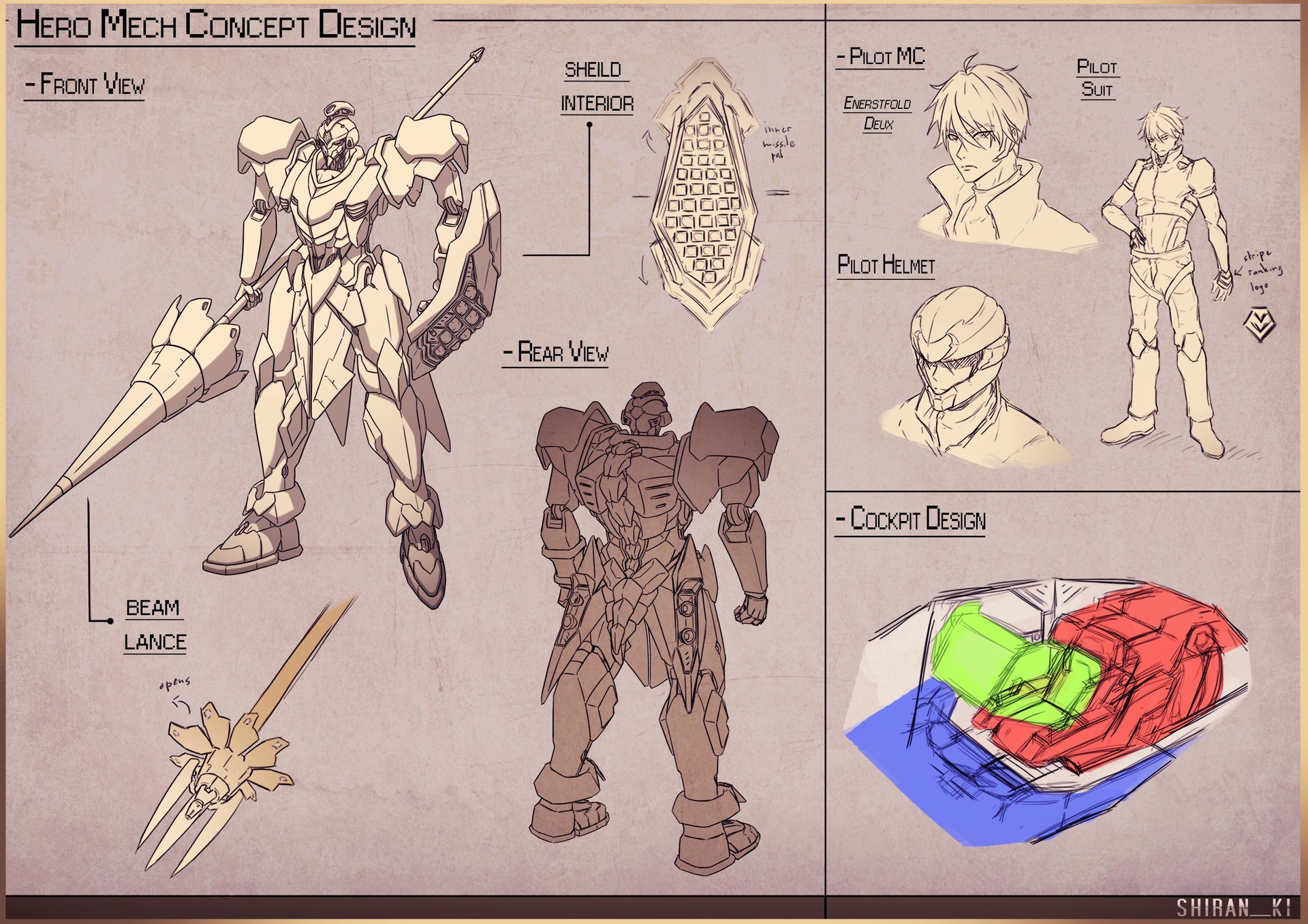 ArtStation - Hero Mech Concept