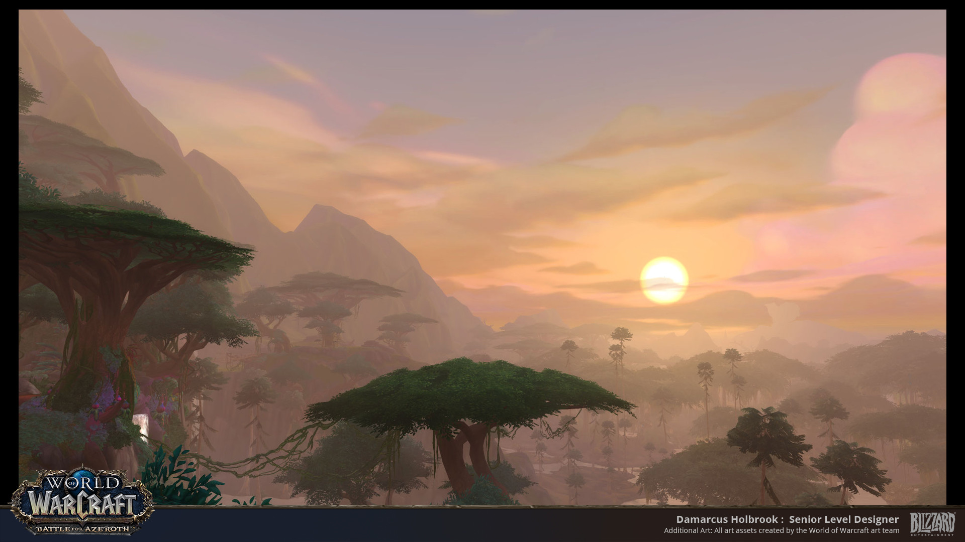 Damarcus Holbrook - Nazmir world Building: Battle for Azeroth World of ...