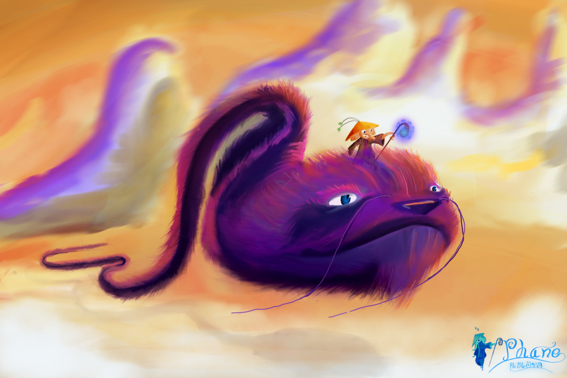 ArtStation - Phane in the sky