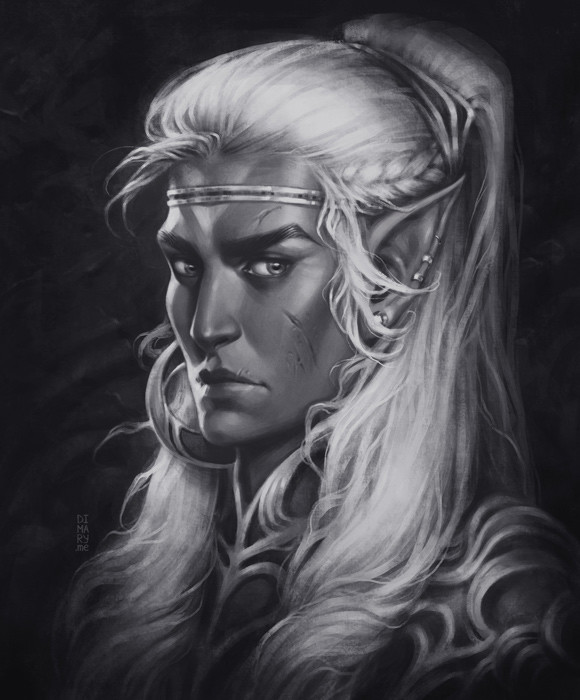ArtStation - Dark Elf
