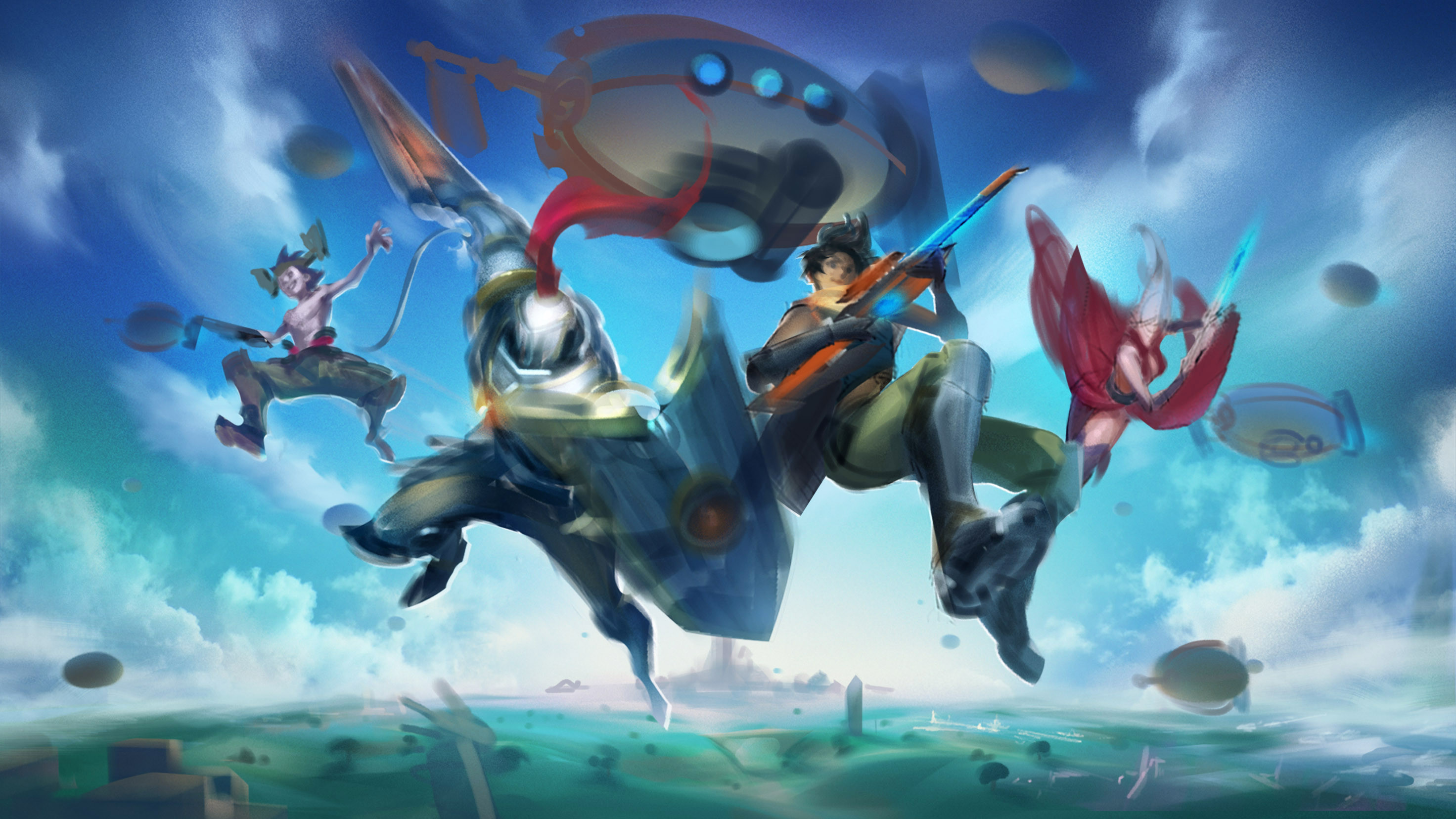 Justice Wong - The Heroes skydiving!