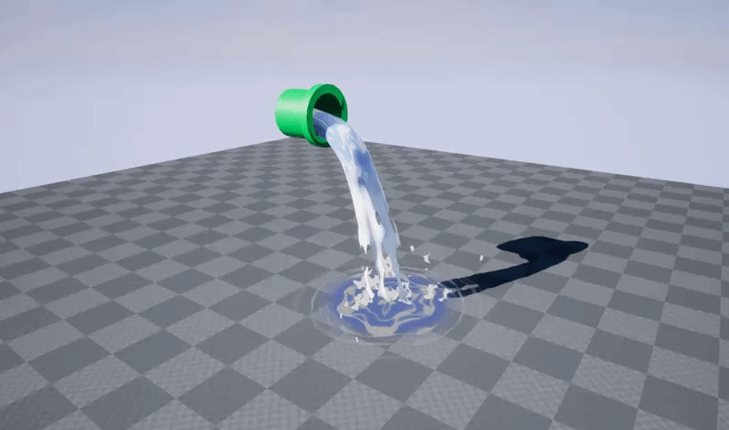 ArtStation - Stylized Waterfall