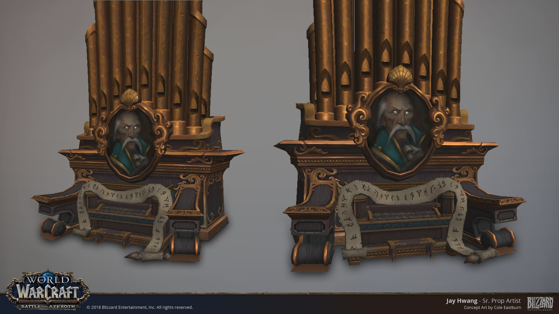 Jay Hwang - World of Warcraft - Waycrest Manor Props