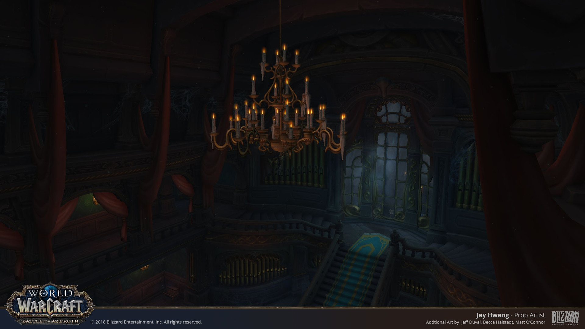 Jay Hwang - World of Warcraft - Waycrest Manor Props