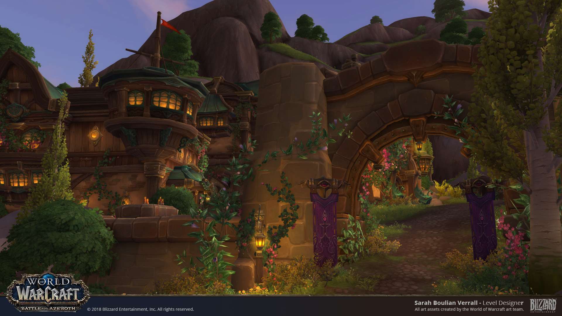 Sarah Boulian Verrall - World of Warcraft: Battle for Azeroth ...