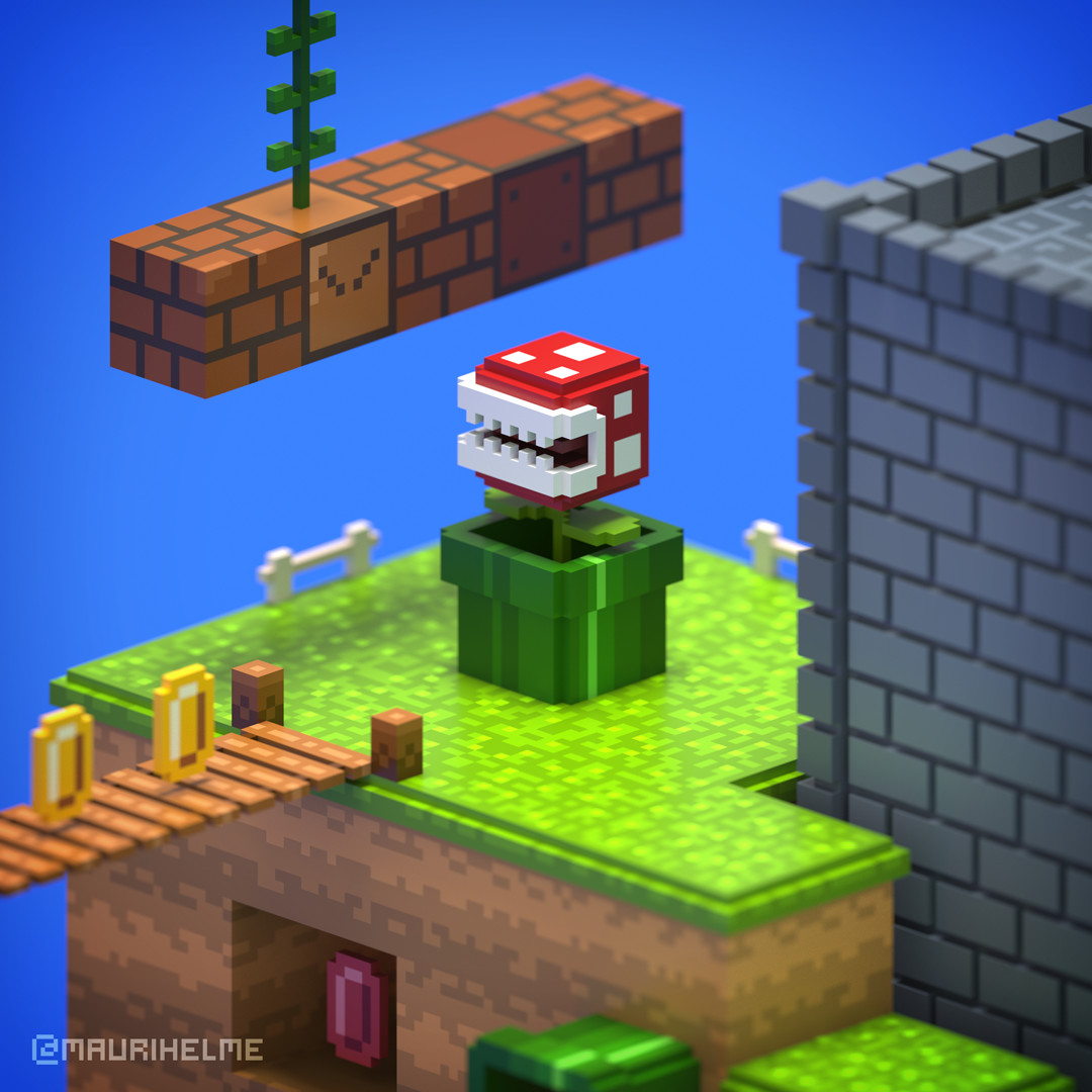 Mauri Helme - Super Mario Voxel