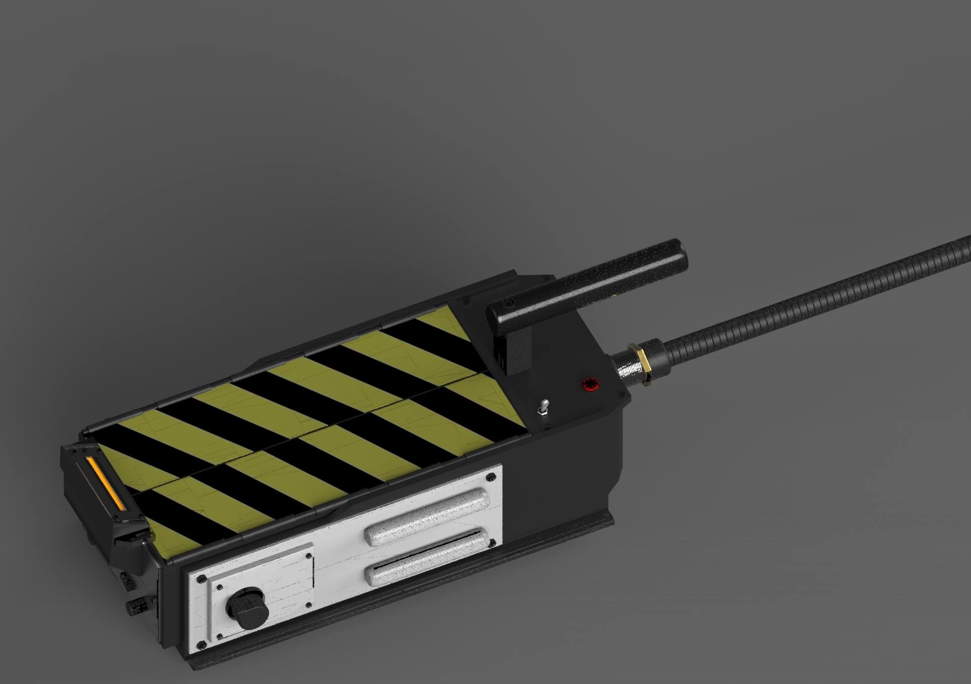 ArtStation - Ghostbuster weapon