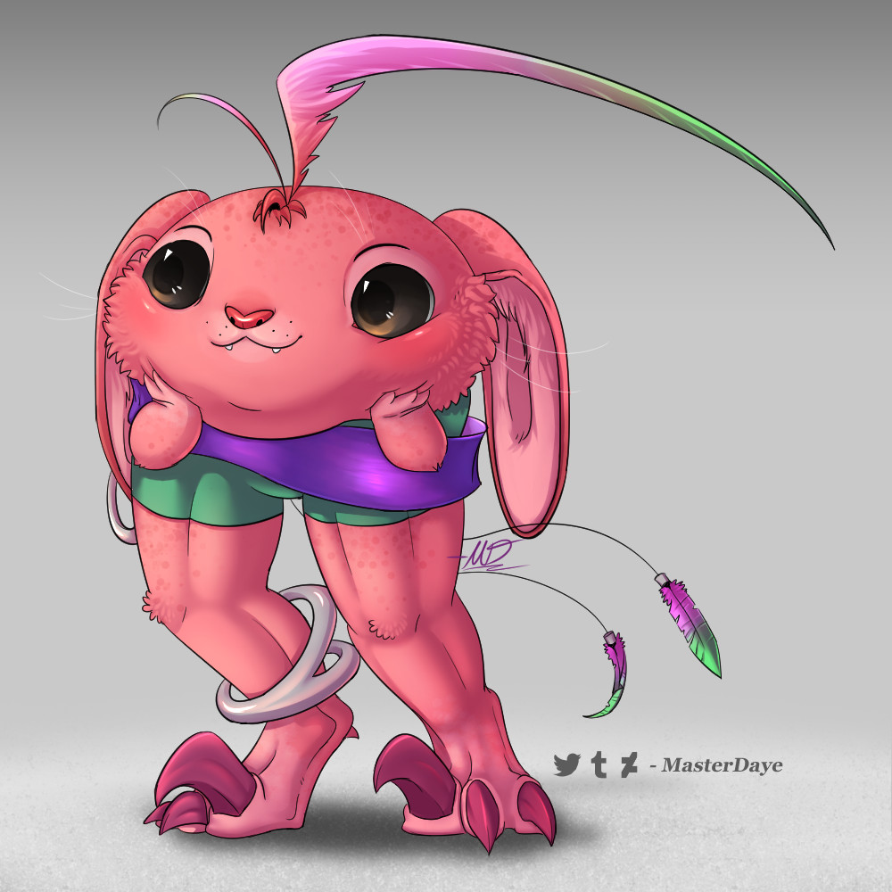 Master Daye - Fan (Concept) Art of a Bad JRPG Race