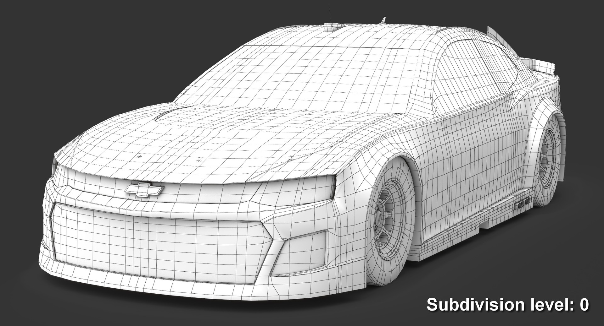 OpticalDreamSoft - Premium Motorsports #7 Nascar Season 2018 3D model