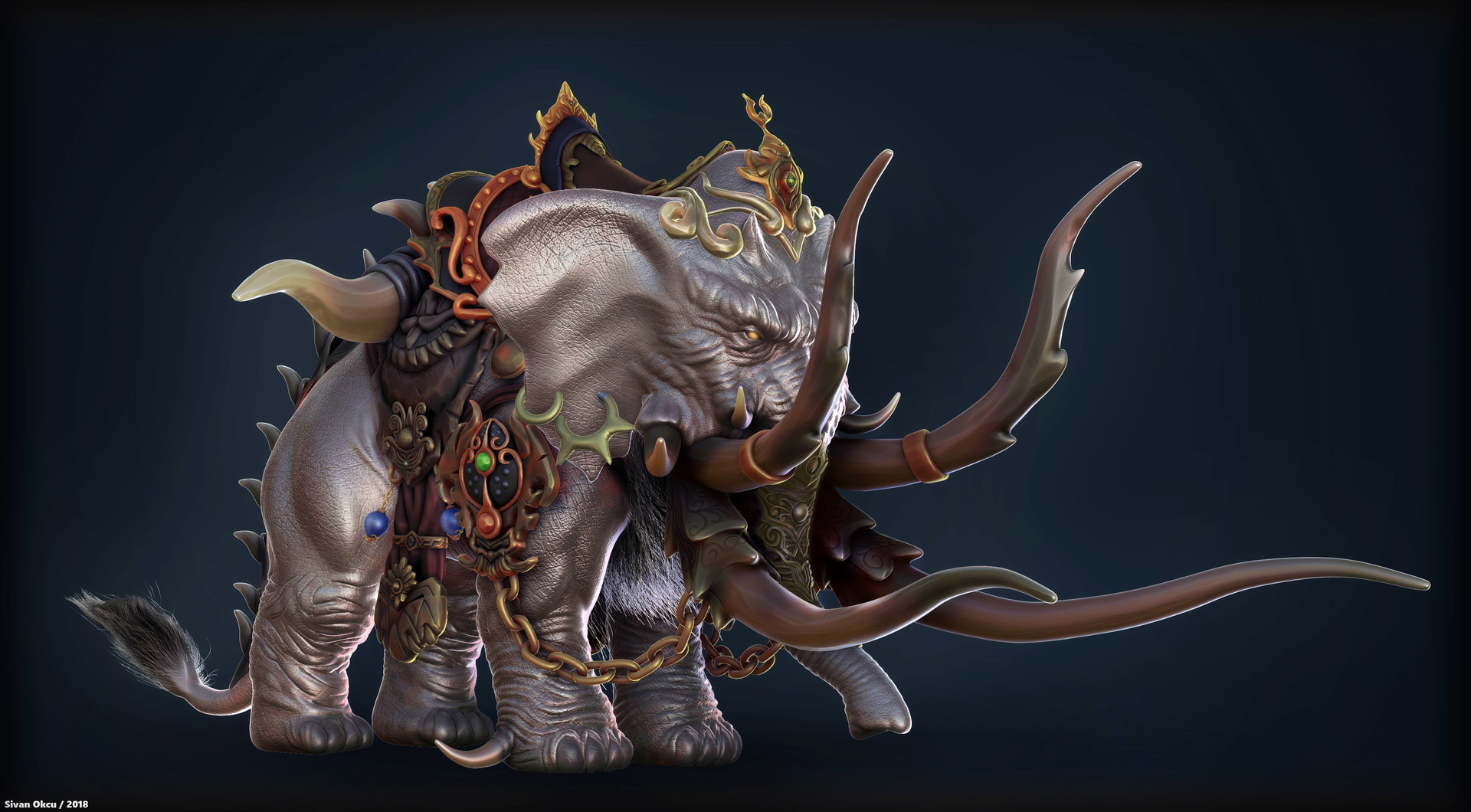 ArtStation - Battle Mamooth