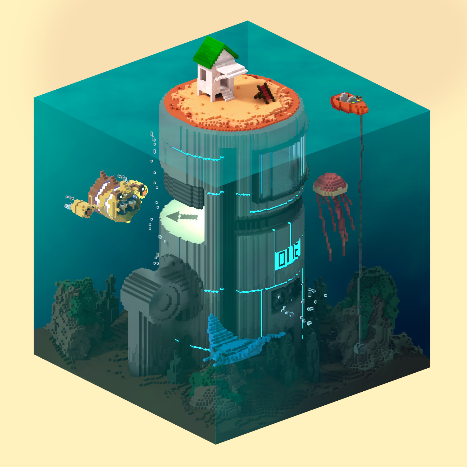 ArtStation - Secret Base 2