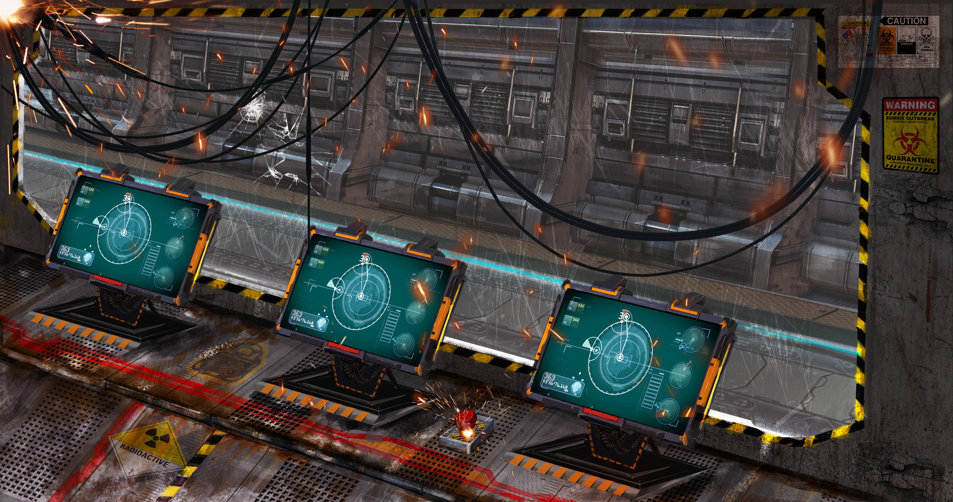 ArtStation - sci-fi lab