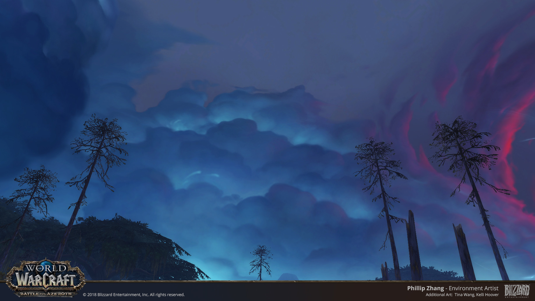 Phillip Zhang 泽彦 - Blood Moon Skybox - World of Warcraft