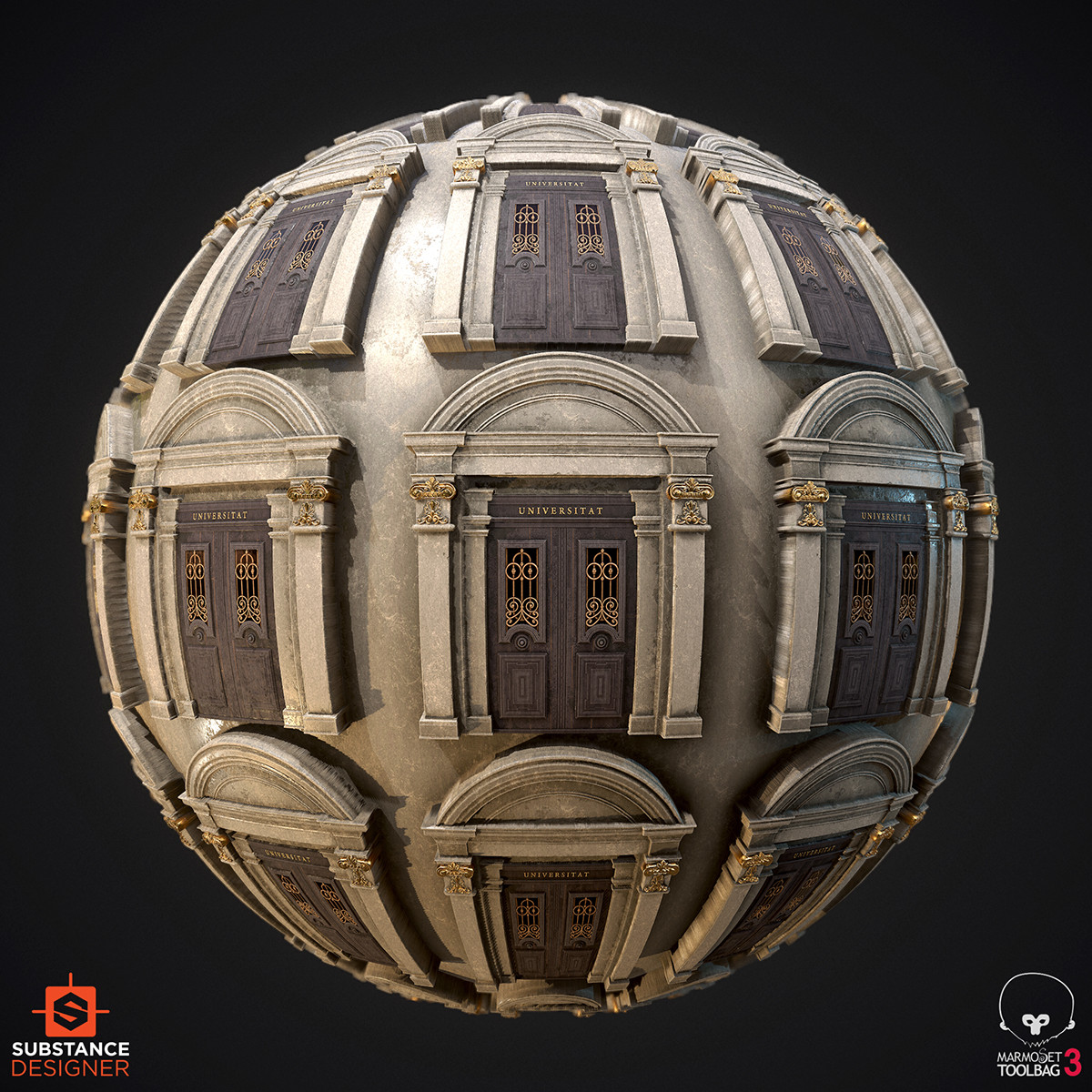 Eunji Nam - Substance designer_ Door