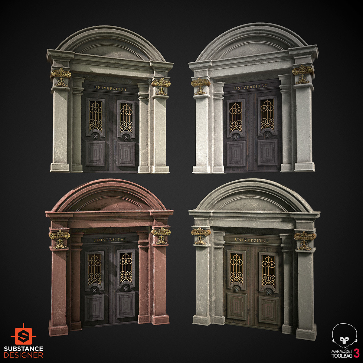 Eunji Nam - Substance designer_ Door
