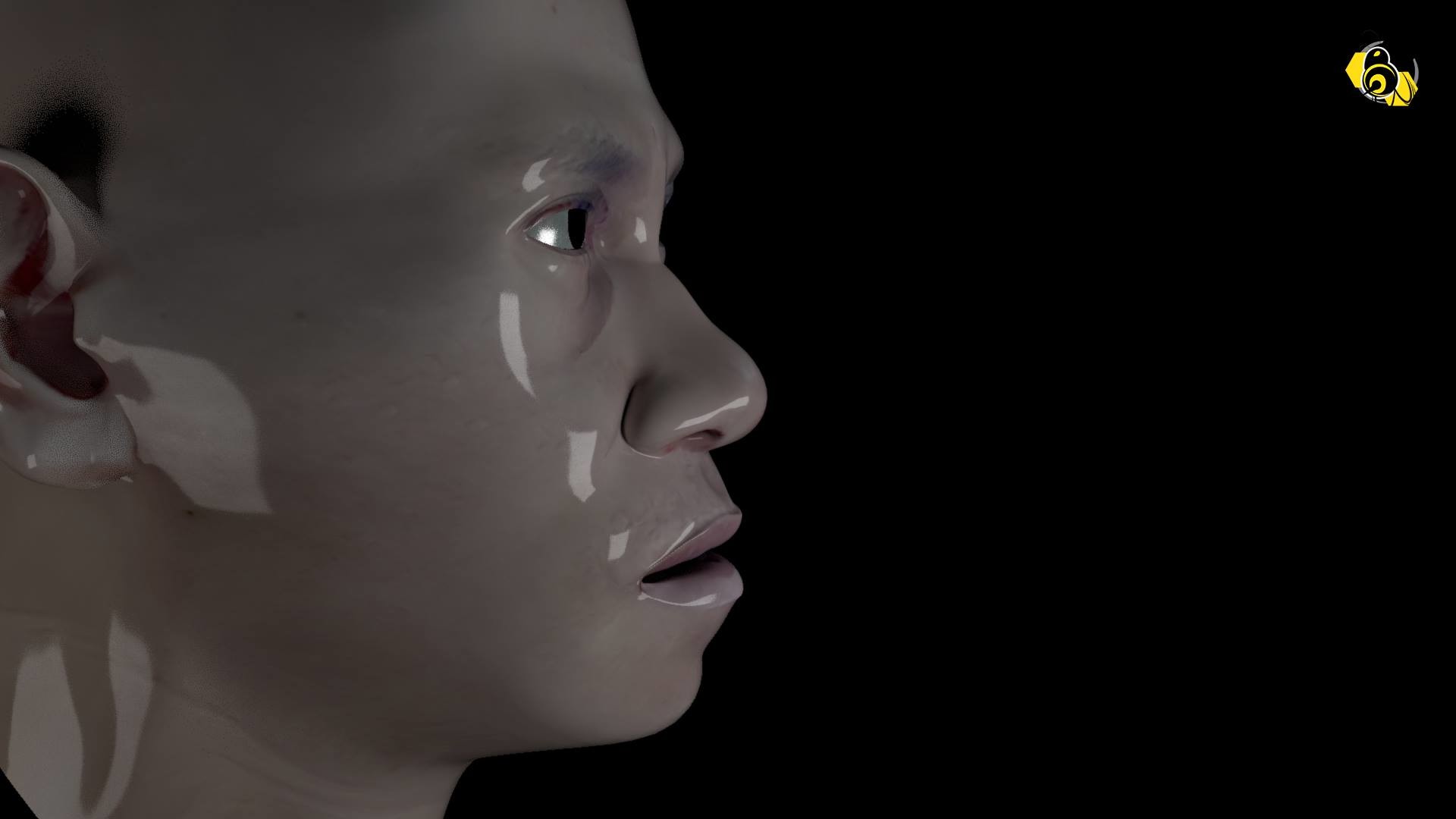 ArtStation - Human head / Face CGI 3D modeling in Autodesk Maya 2018