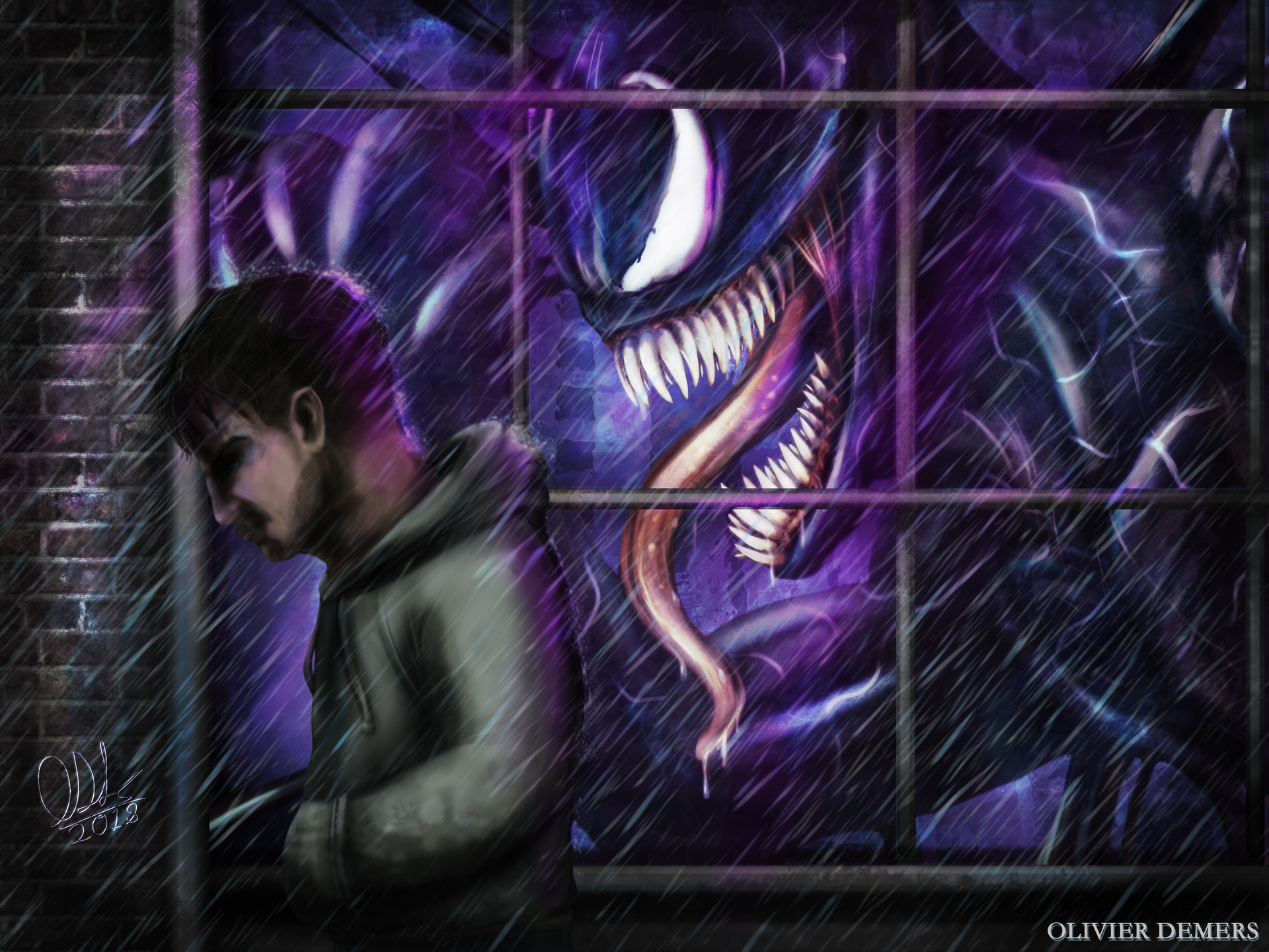 ArtStation - Venom Contest - Hungry Shadow