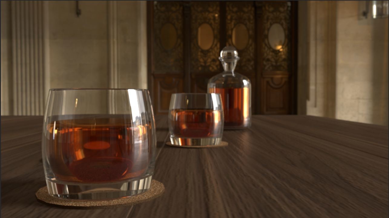 ArtStation - Glass of Whisky