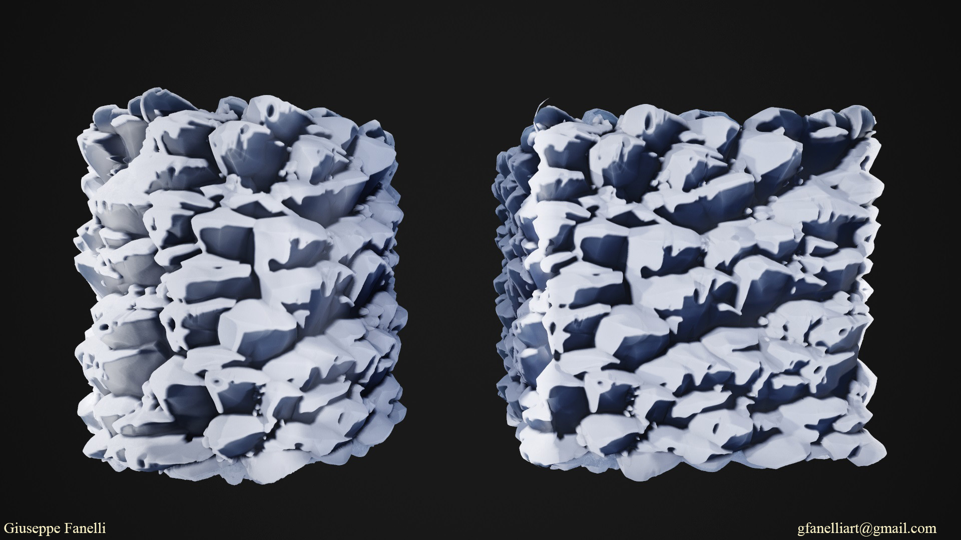 Giuseppe Fanelli - Stylized Material Study