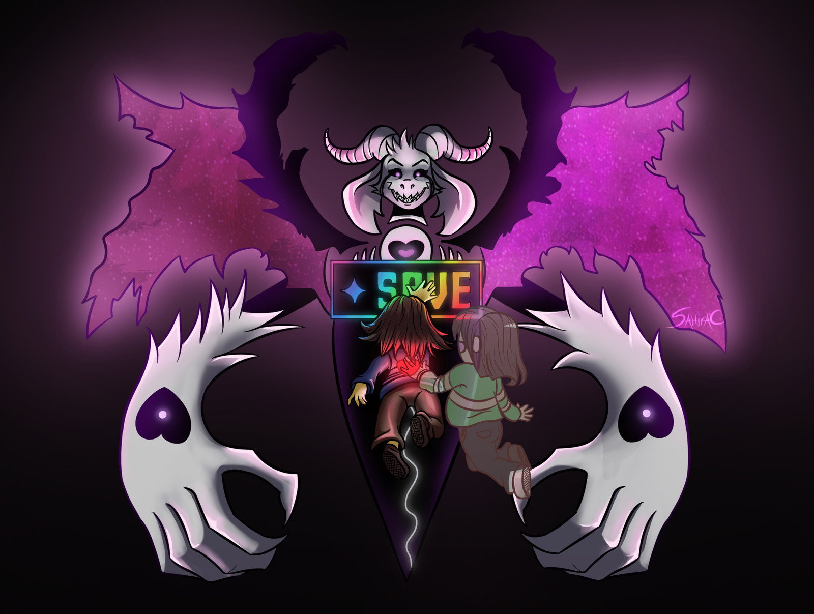 Sarah Costanzo - Long ago, two races ruled over earth - Undertale