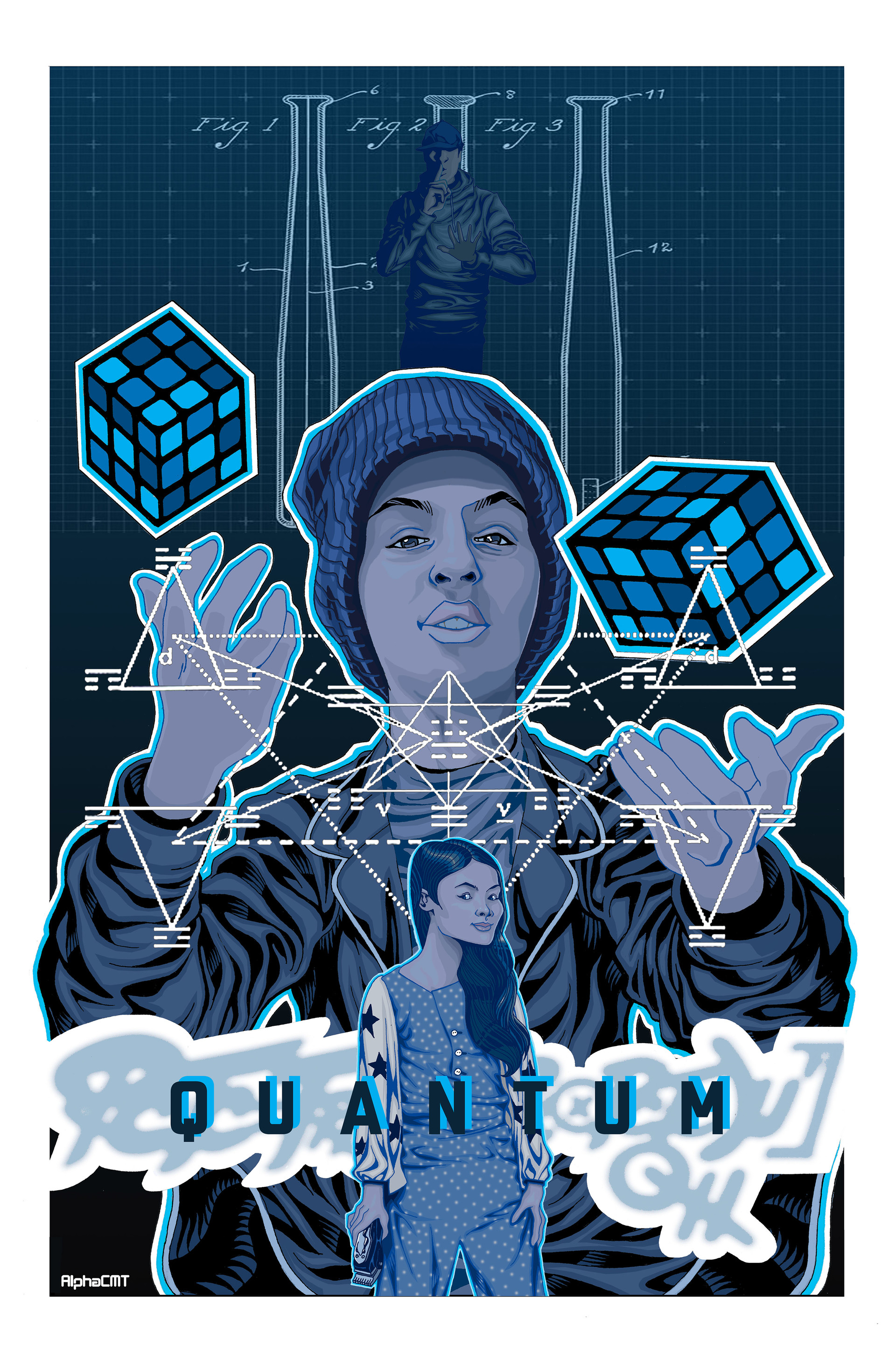 ArtStation - Quantum Movie poster