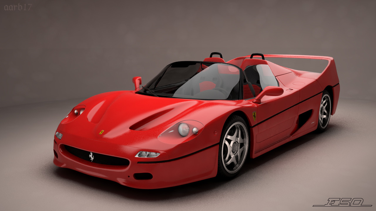 ArtStation - Ferrari F50