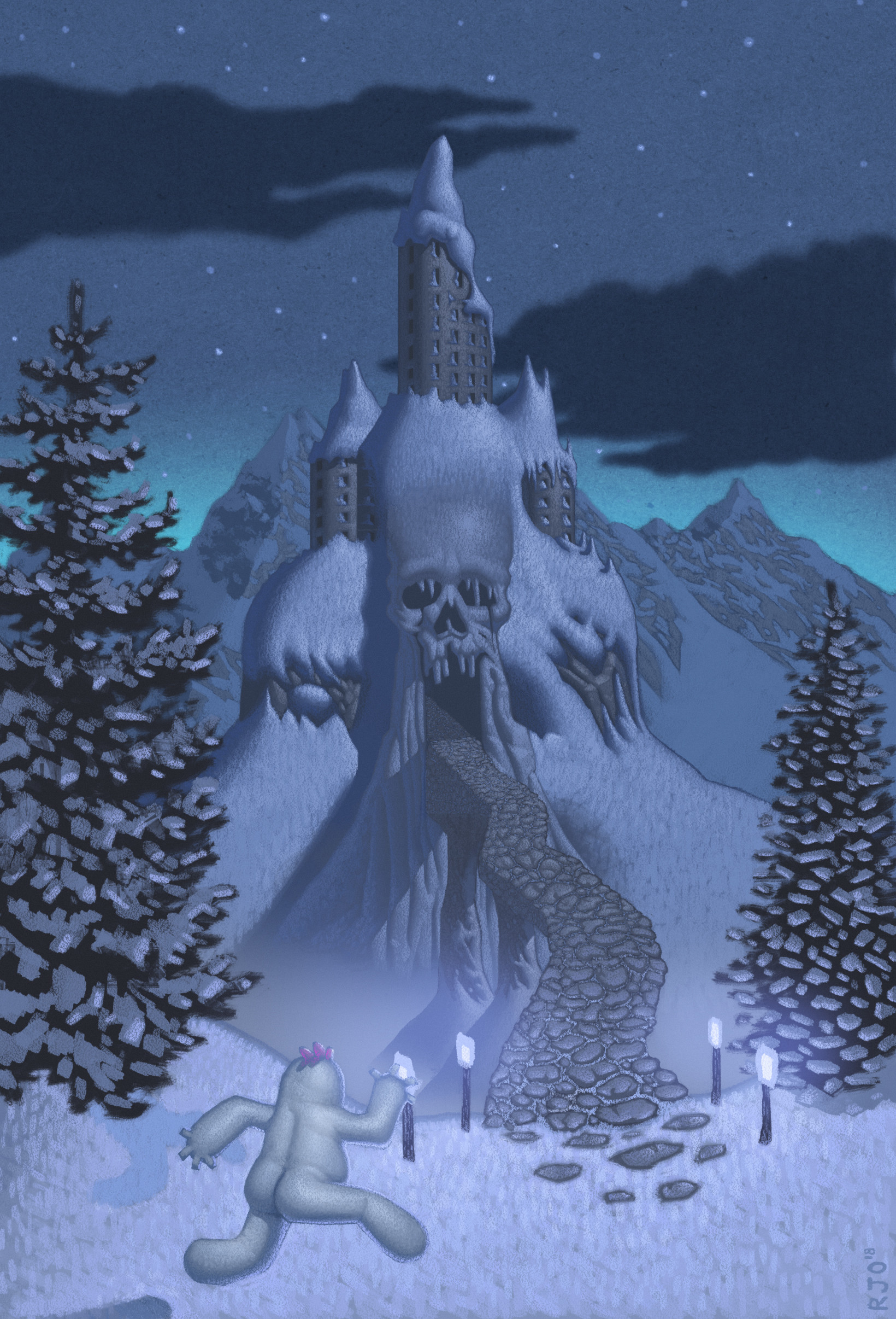 ArtStation - Ice Fortress