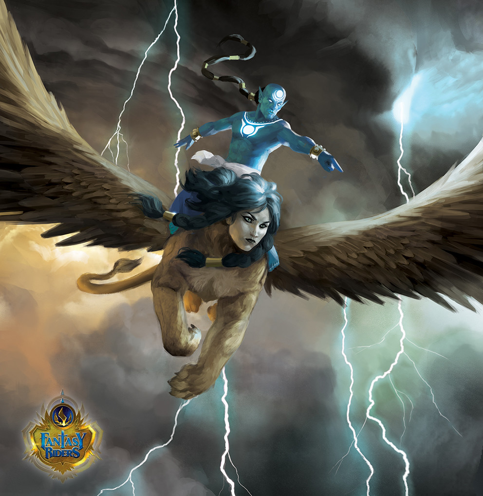 ArtStation - FANTASY RIDERS