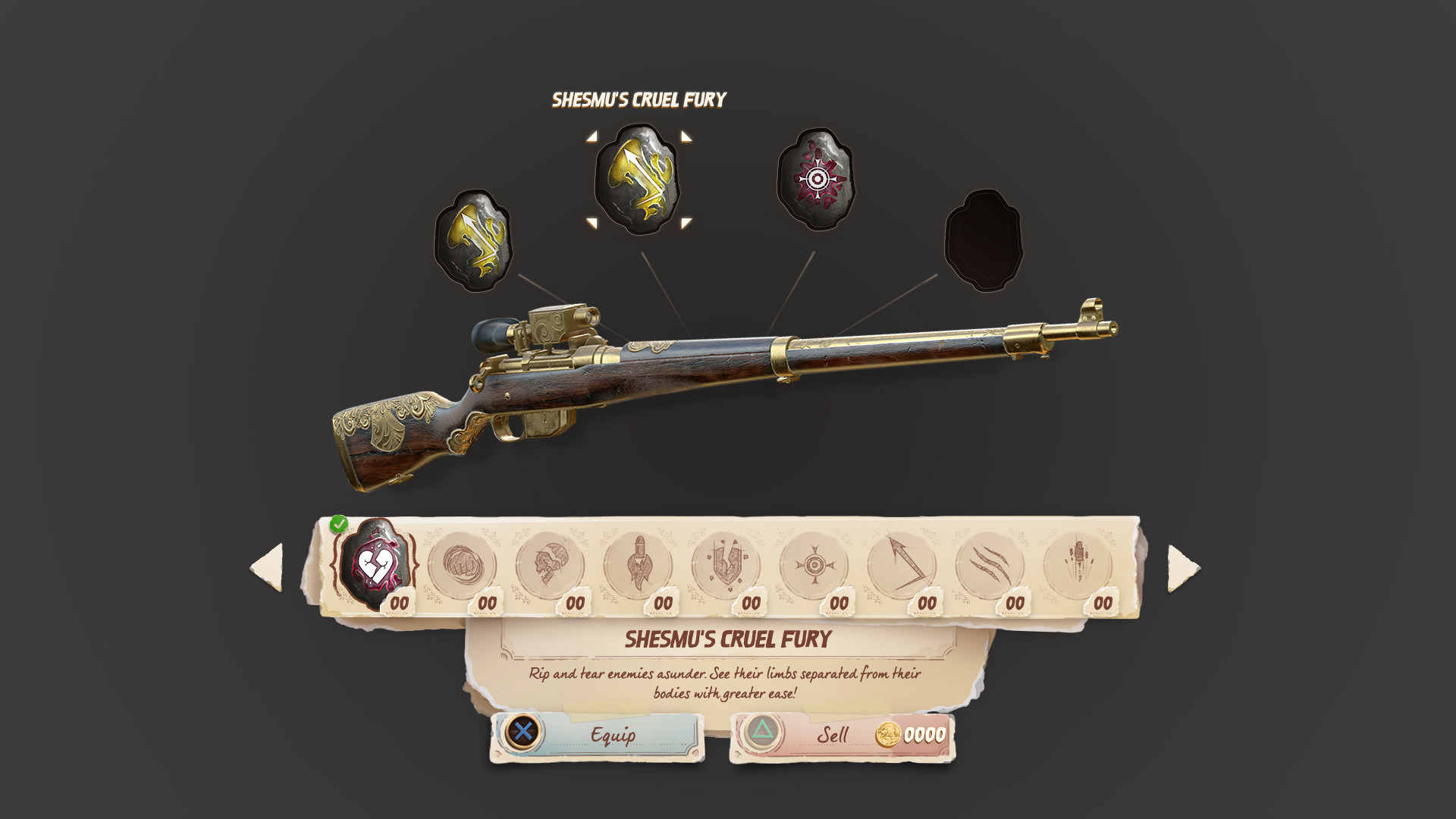 Chris Johnson - UI Artist/Designer - Strange Brigade: Inventory & Workbench