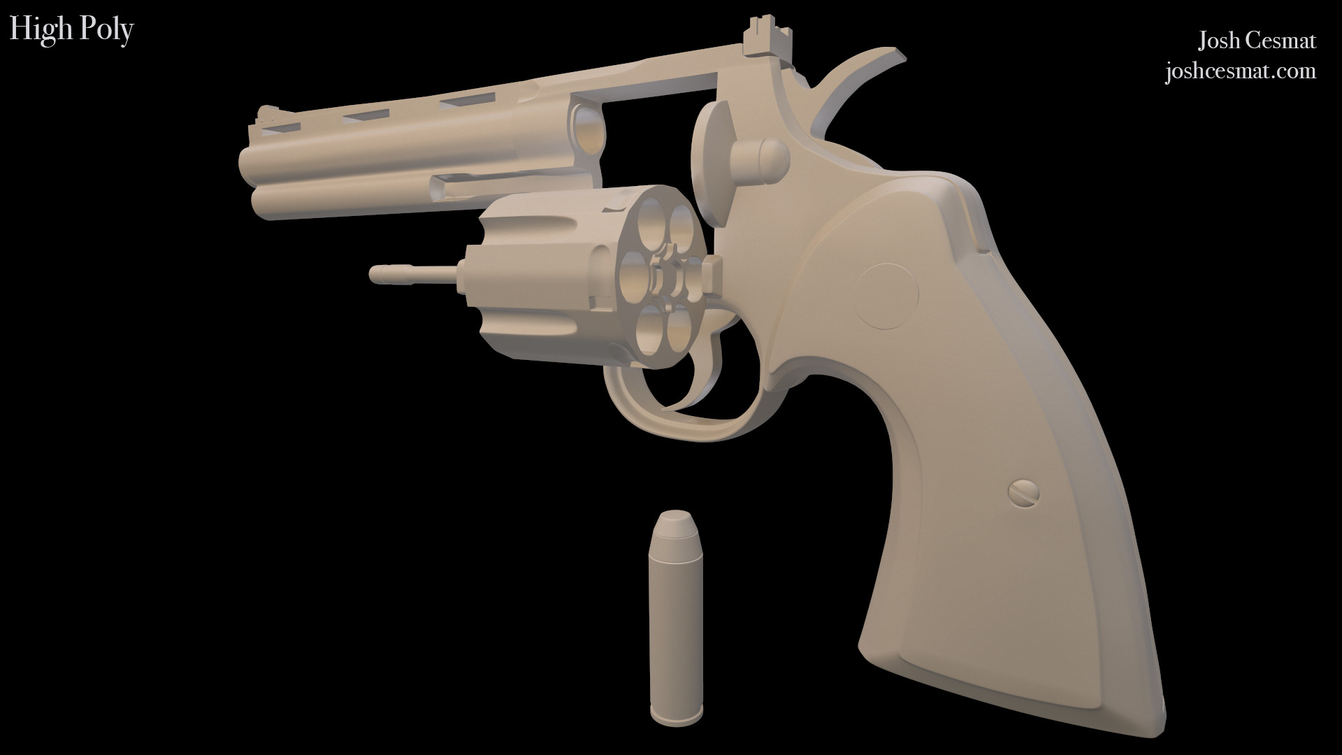 Portfolio | Josh Cesmat - Colt 357. Python Magnum