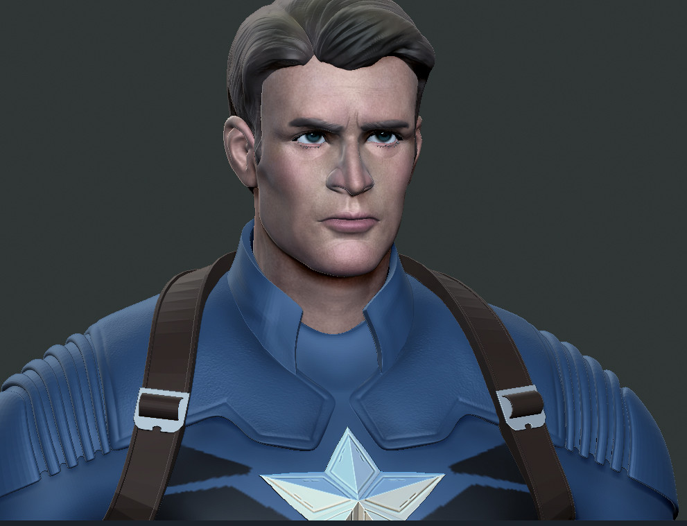 ArtStation - Steve Rogers aka Captain America