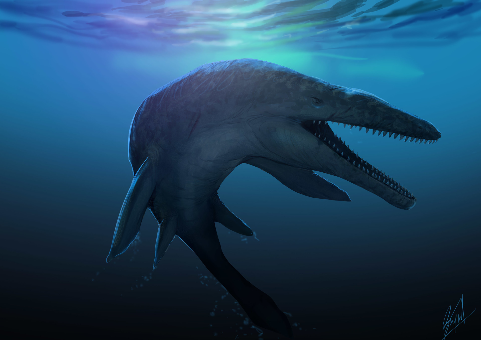 ArtStation - Mosasaur